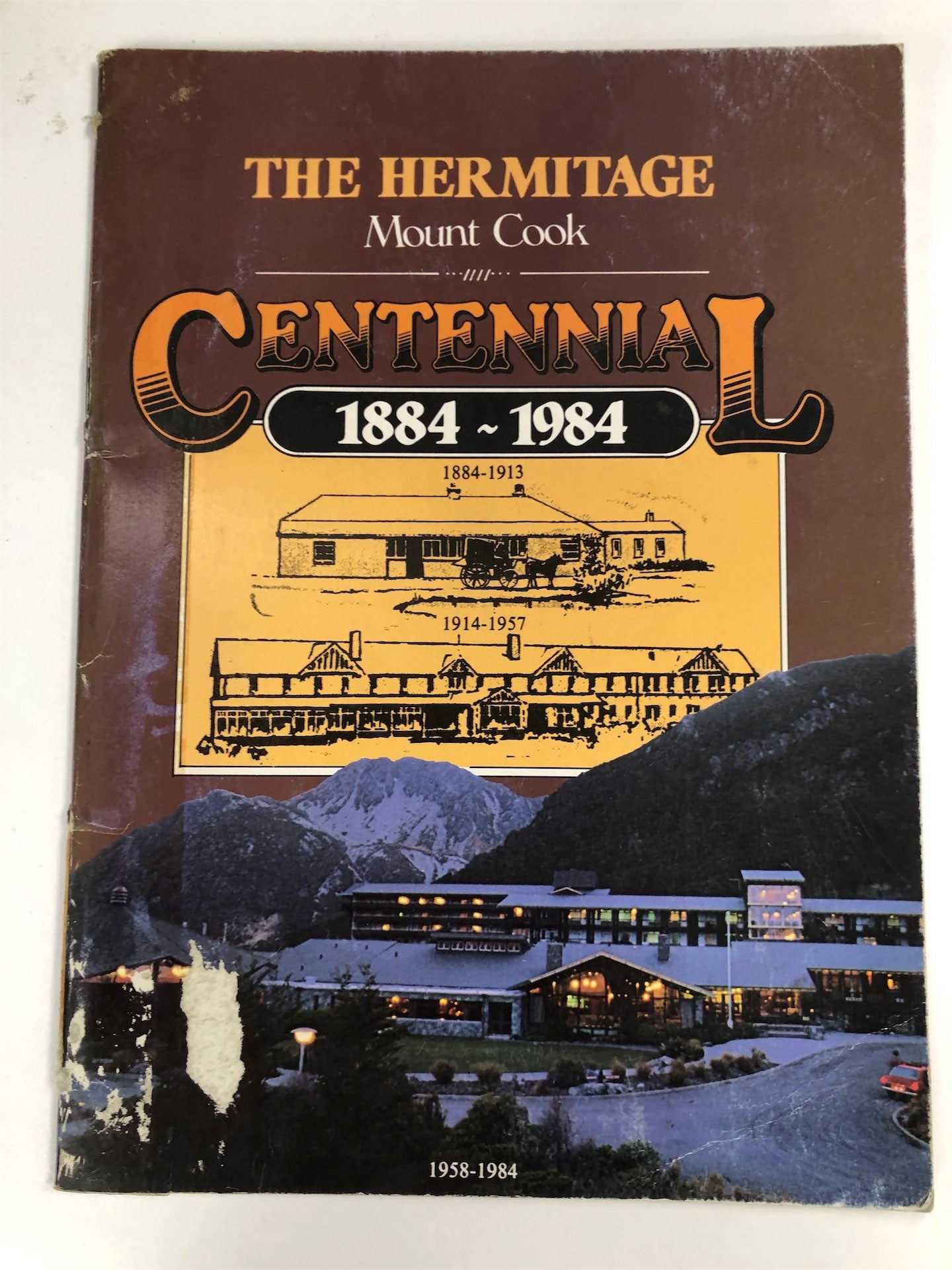 A brief look at the past 100 years 1884 -1984 by Mount Cook The Hermit ...