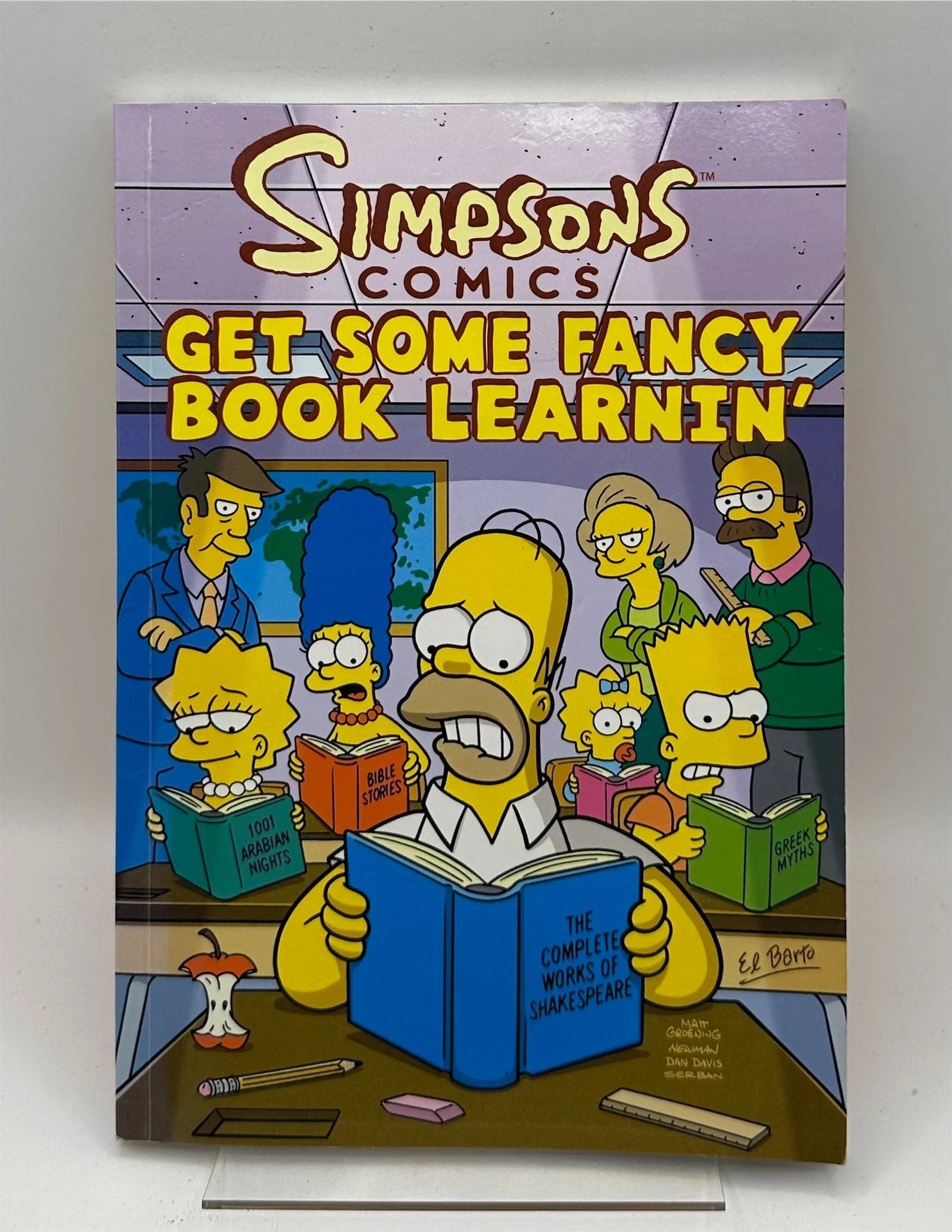 Simpsons Comics: Get Some Fancy Book Learnin' by Matt Groening – Book ...