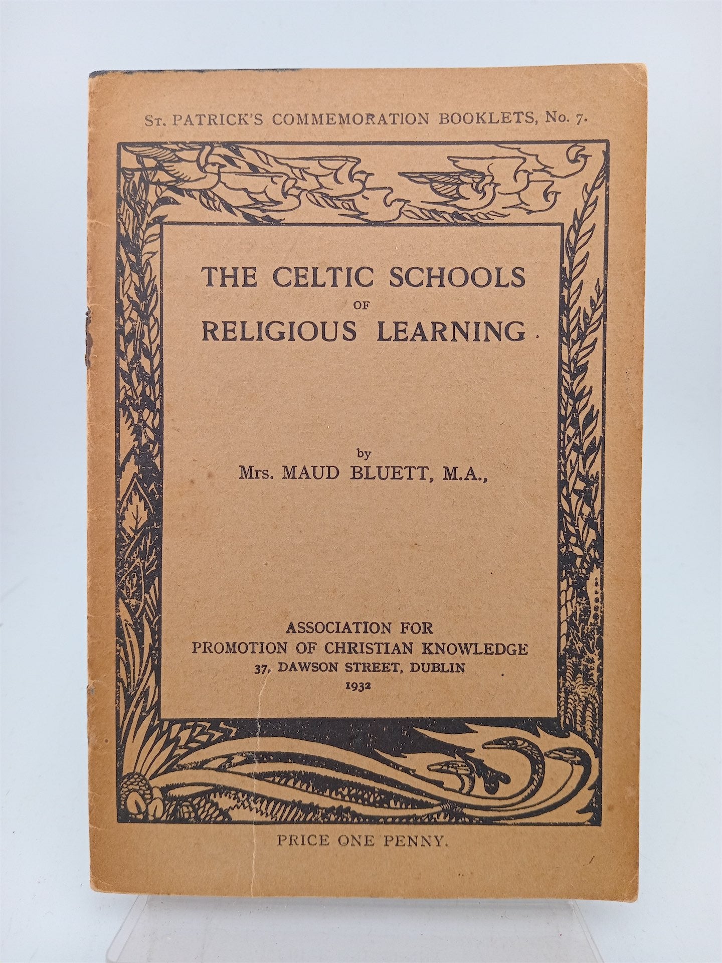 The Celtic Schools of Religious Learning by Maud Bluett – Book Express